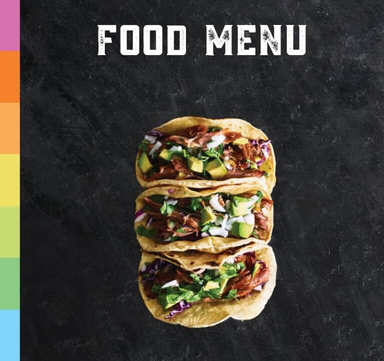 Choices of menus - Carlos & Pepe's